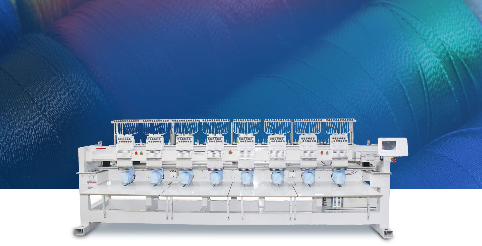 computerized embroidery machine, single head embroidery machine ...